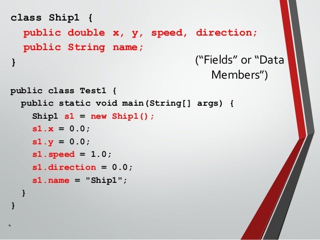 Java Oop Programming Language Part 3 Class And Object