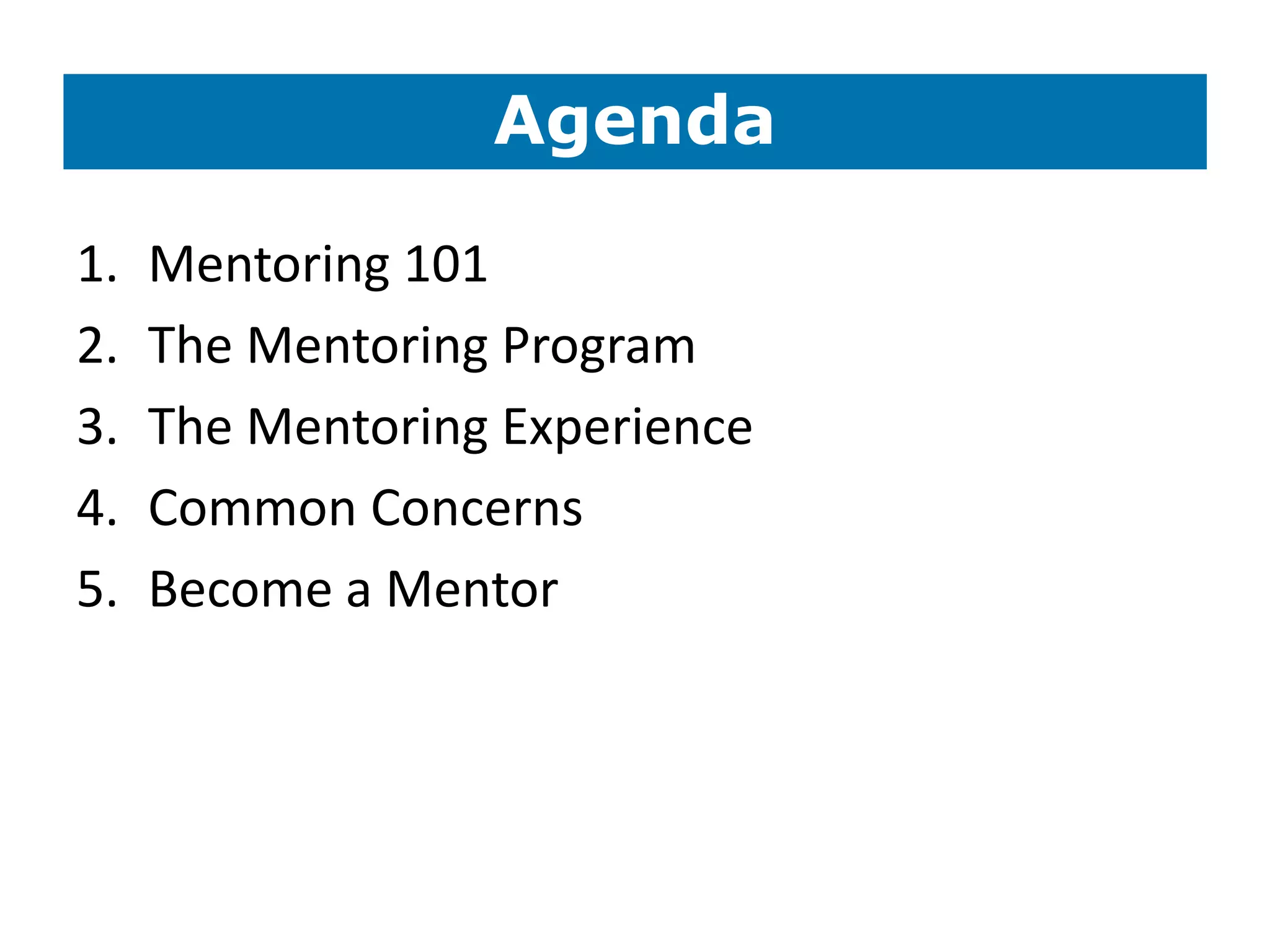 Want to make a differance? - Corporate Mentoring Program | PPT