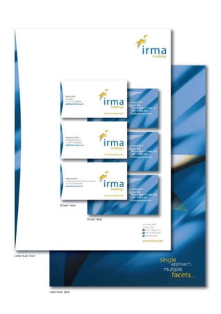 Irma Holdings - corporate identity | PDF