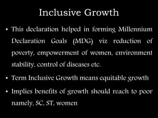 3. human development & inclusive growth | PPTX