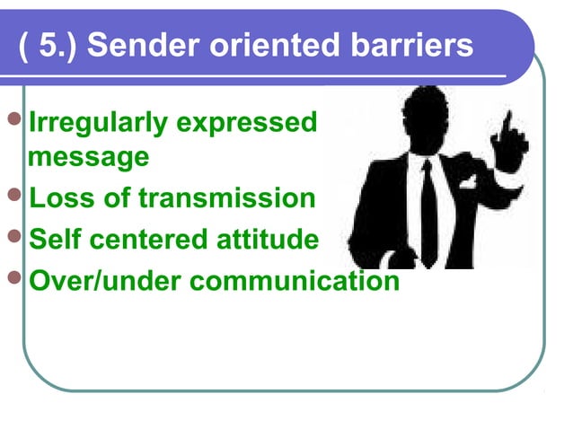 3. barriers to communication | PPT | Technology & Computing