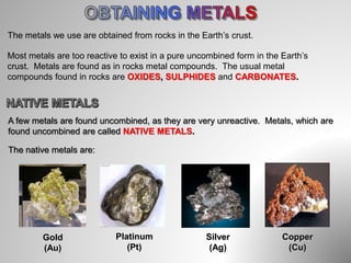 3. obtaining-metals- | PPTX