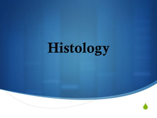 Histology (UST handout) | PPT