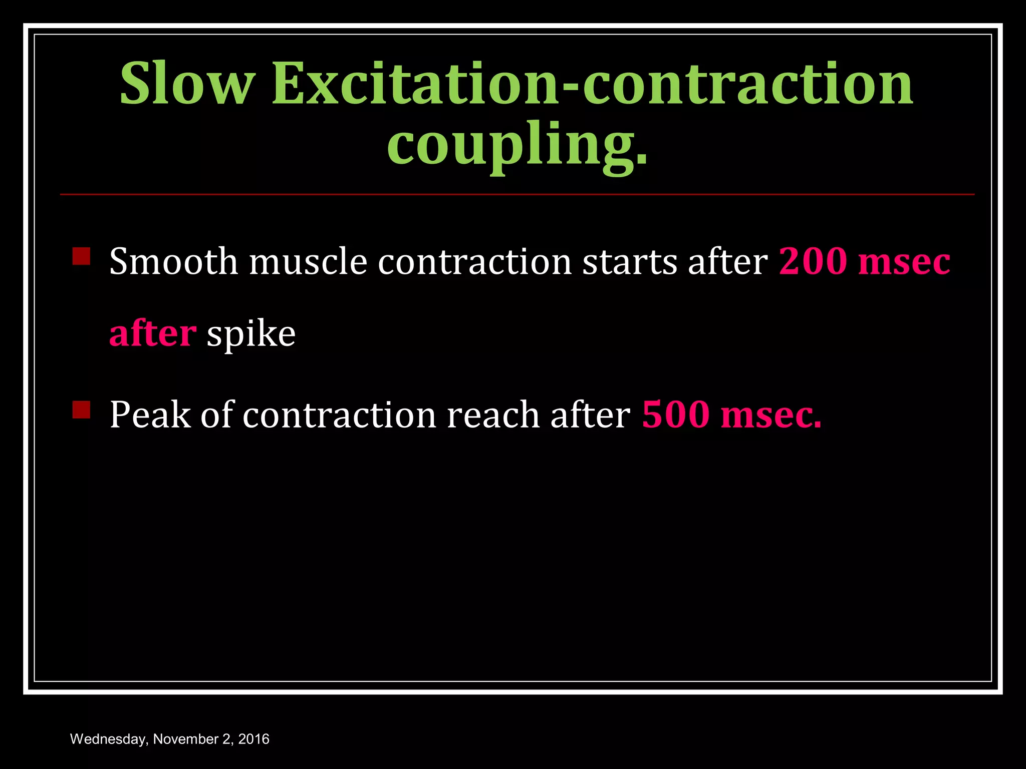 3.9 SMOOTH MUSCLE PHYSIOLOGY | PPT