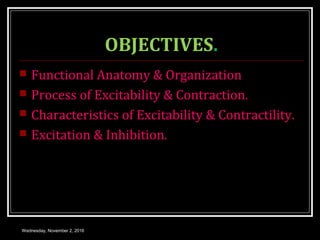 3.9 SMOOTH MUSCLE PHYSIOLOGY | PPT