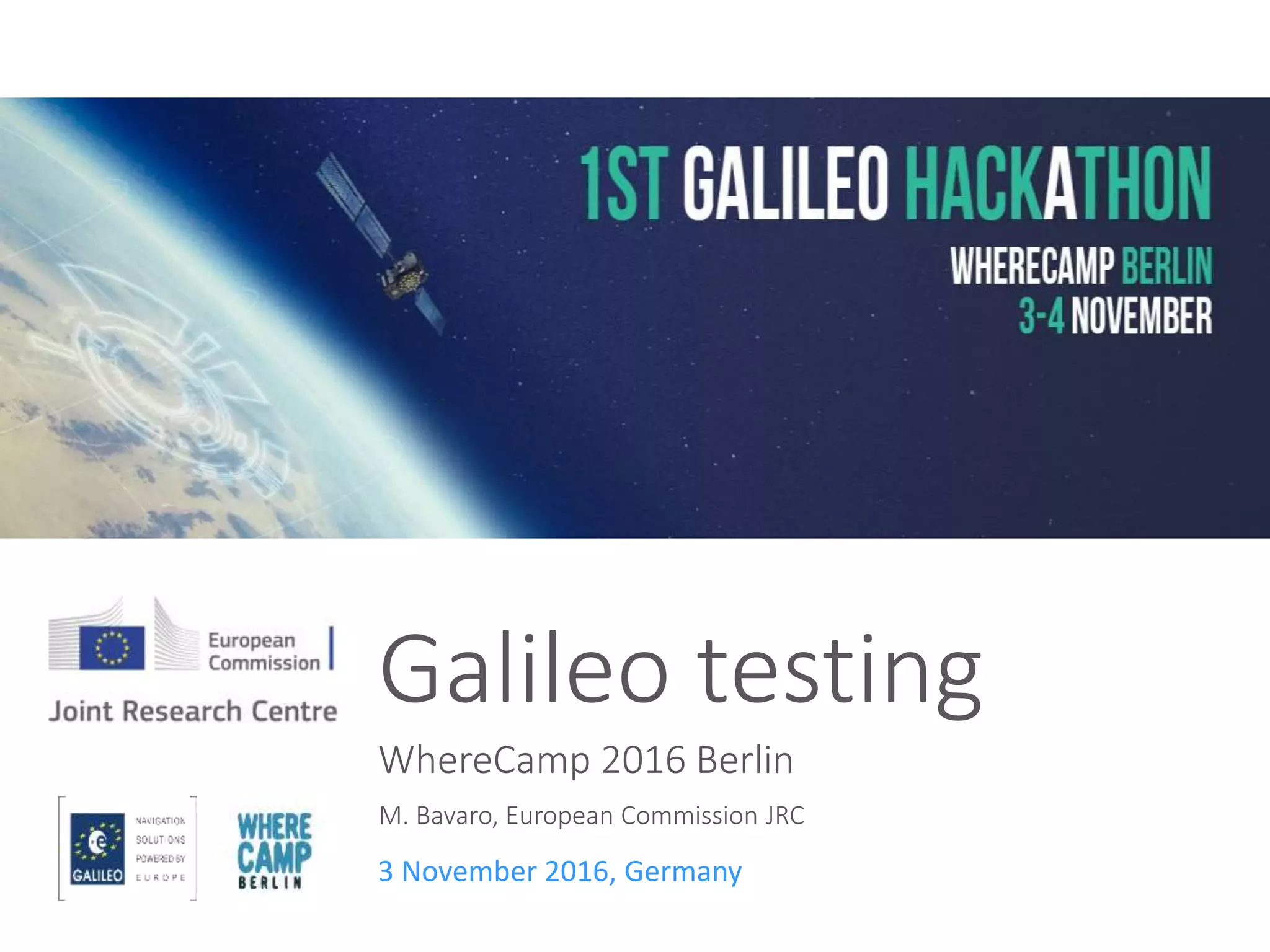 3. Introduction to Testing with Galileo | PPTX