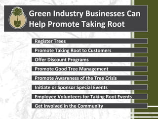 Engaging the green industry for your cause- jenny gulick, matt stenger ...