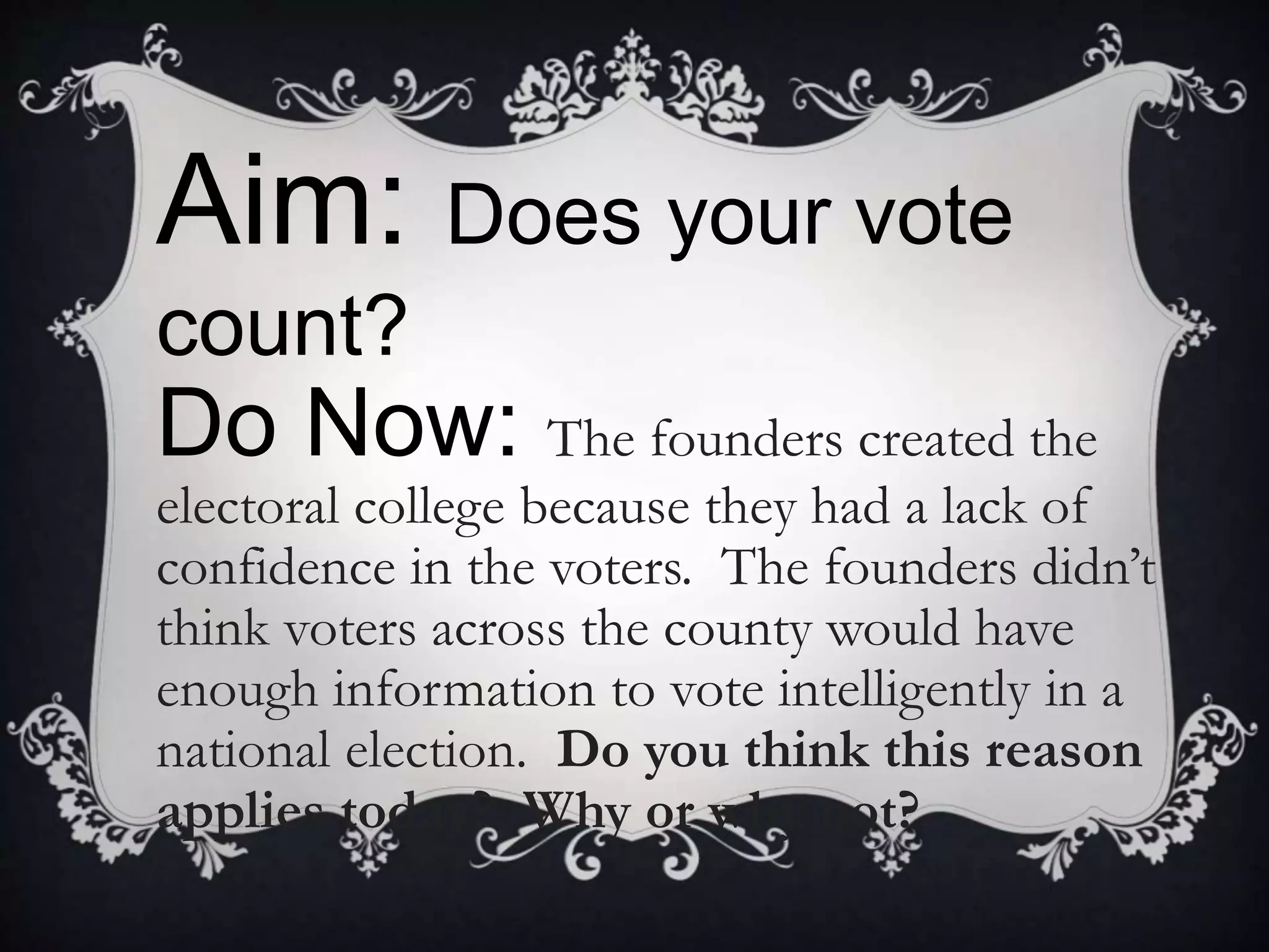 3.electoral college ppt | PPTX