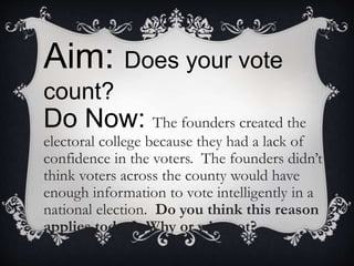 3.electoral college ppt | PPTX