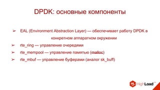 DPDK в виртуальном коммутаторе Open vSwitch / Александр Джуринский (Selectel) | PPT