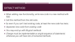 TDD With Legacy Systems | PPT