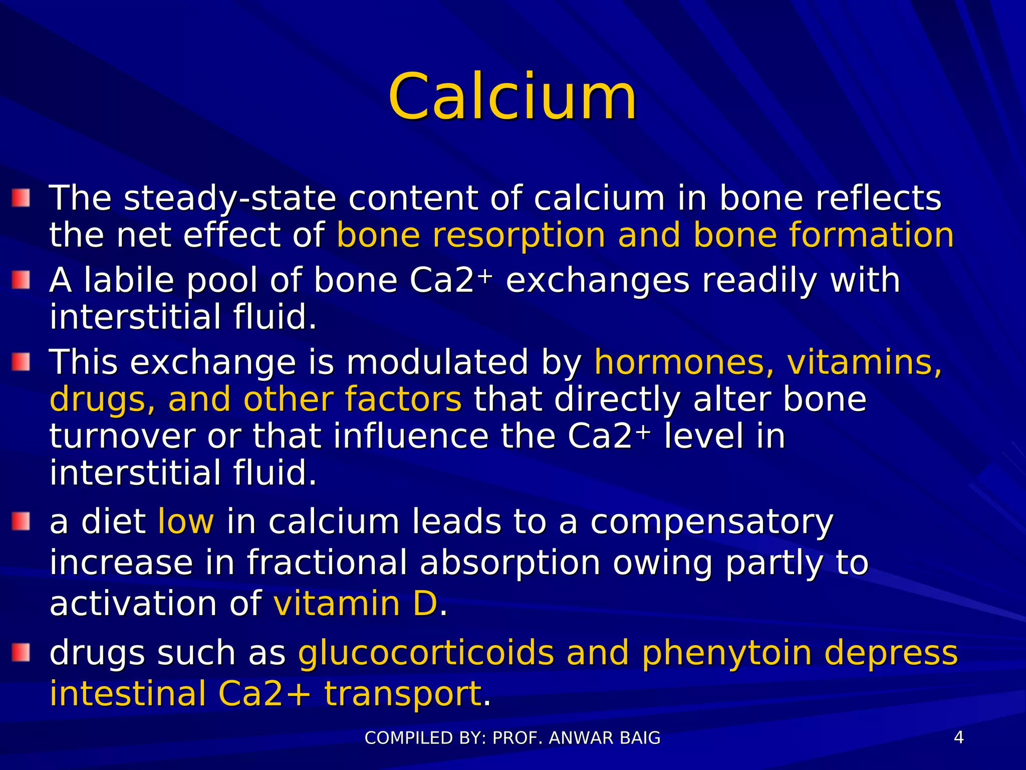 3. Drugs acting on bones | PDF