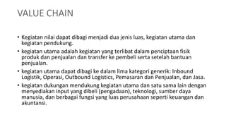 Value Chain | PPTX