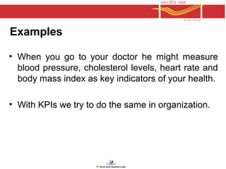 KPIs, Work flow & evaluating performances | PPT