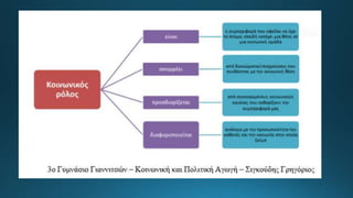 3.2 κοινωνικος ρολος | PPTX