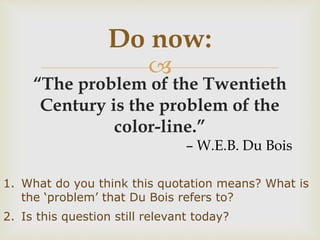 Washington-DuBois-Garvey | PPTX | Crime & Harmful Acts to Individuals ...
