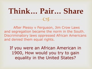 Washington-DuBois-Garvey | PPTX | Crime & Harmful Acts to Individuals ...