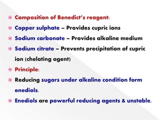 Reactions of fructose | PPTX