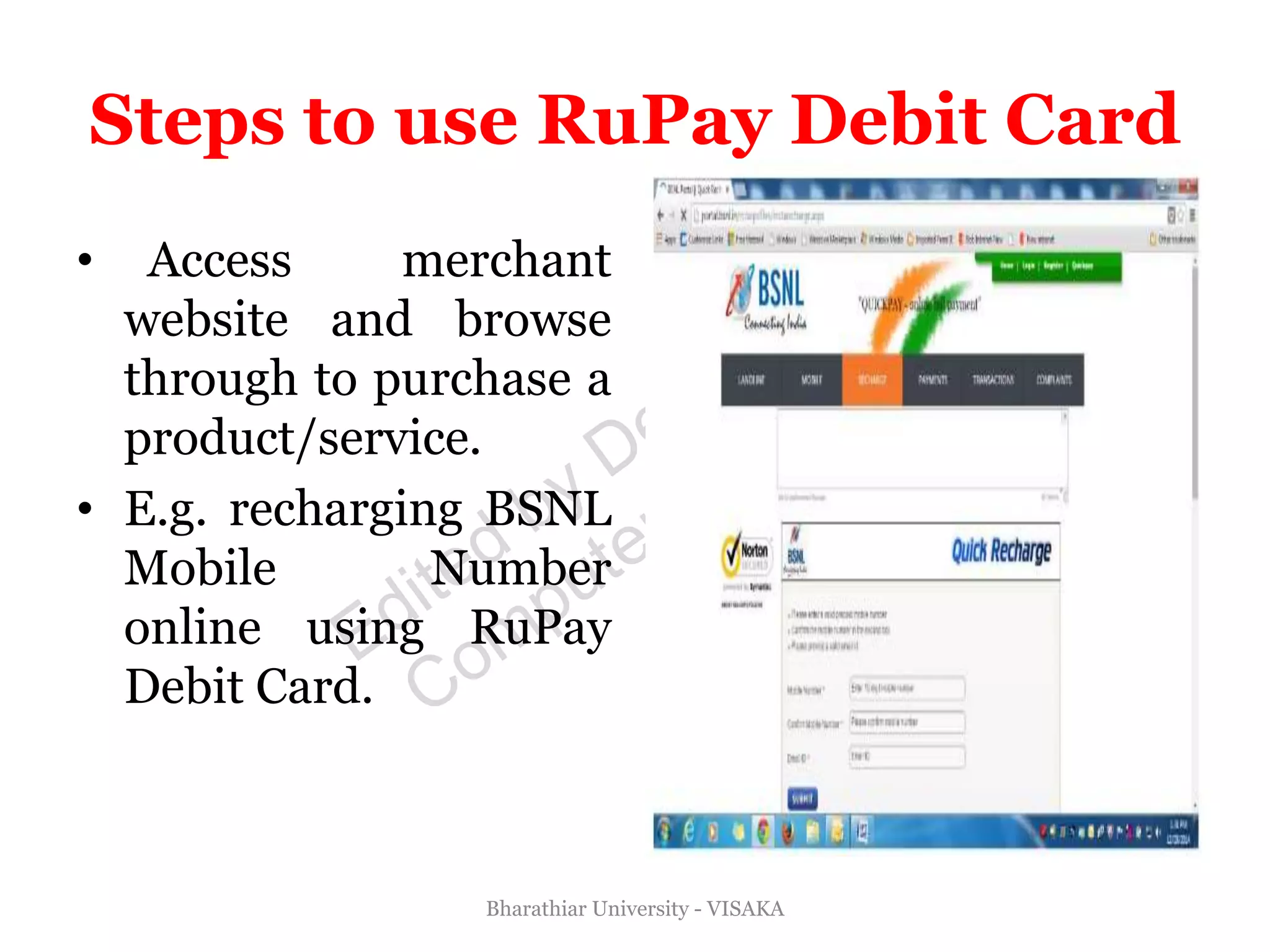 3. rupay debit card | PPSX