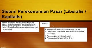 3. sistem ekonomi indonesia | PPTX