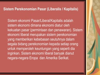 3.sistem ekonomi indonesia | PPT