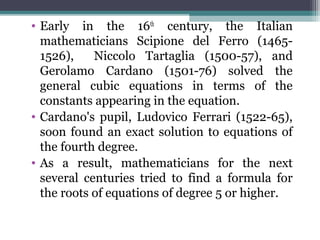 3.1 algebra the language of mathematics | PPT