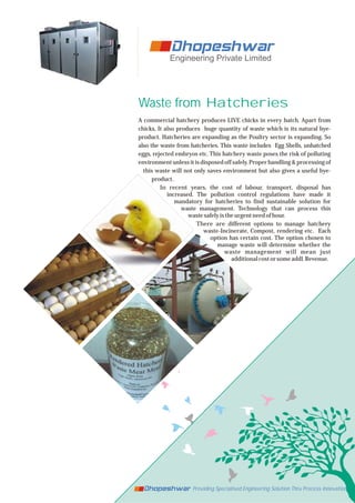 Waste rendering plant (Make Meat Meal from waste) 2017 | PDF