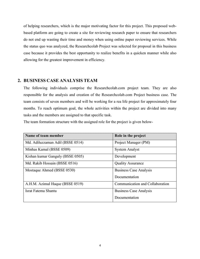 Software Project Management: Business Case | PDF | Publishing Industry ...