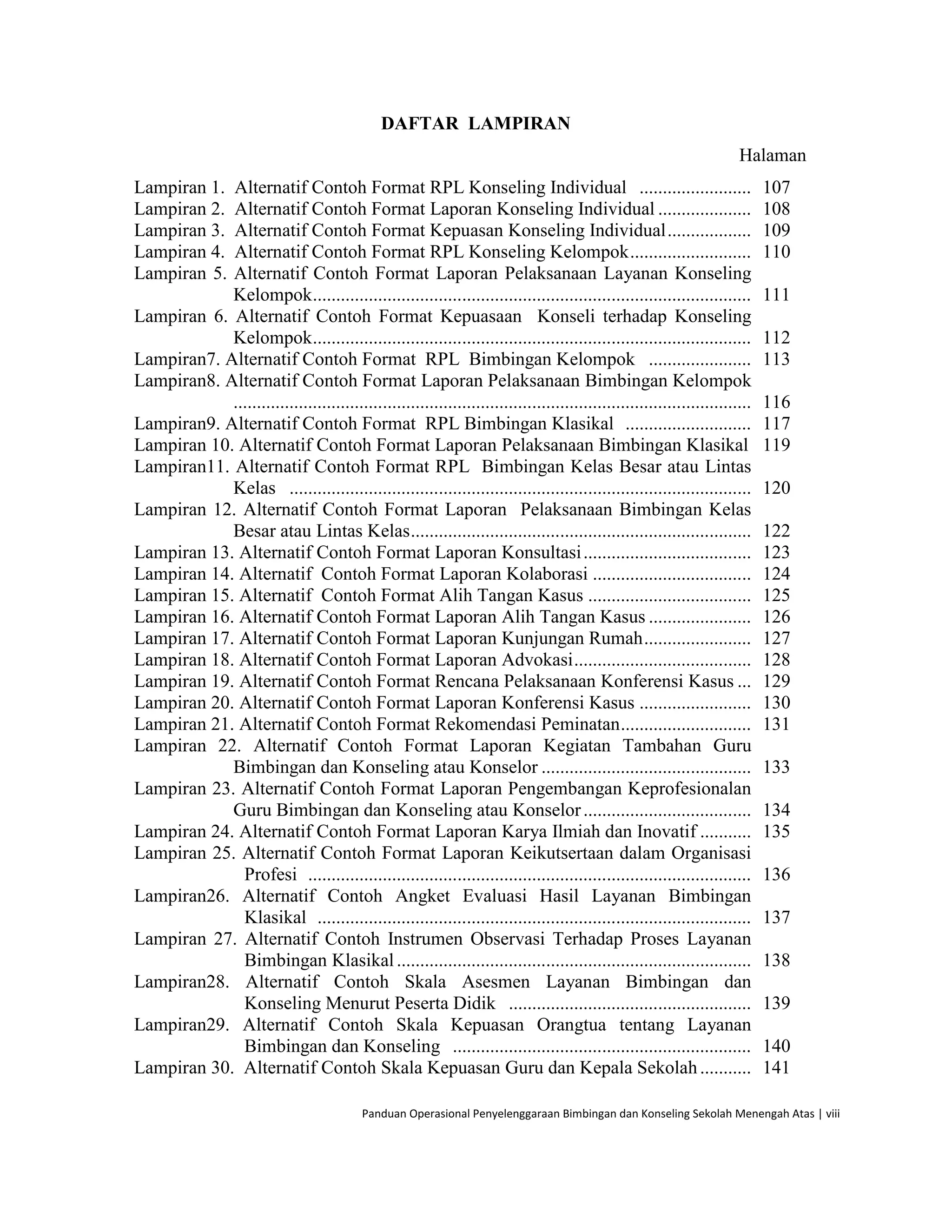 Panduan operasional BK di SMA (Uploaded by Yovian YP) | PDF