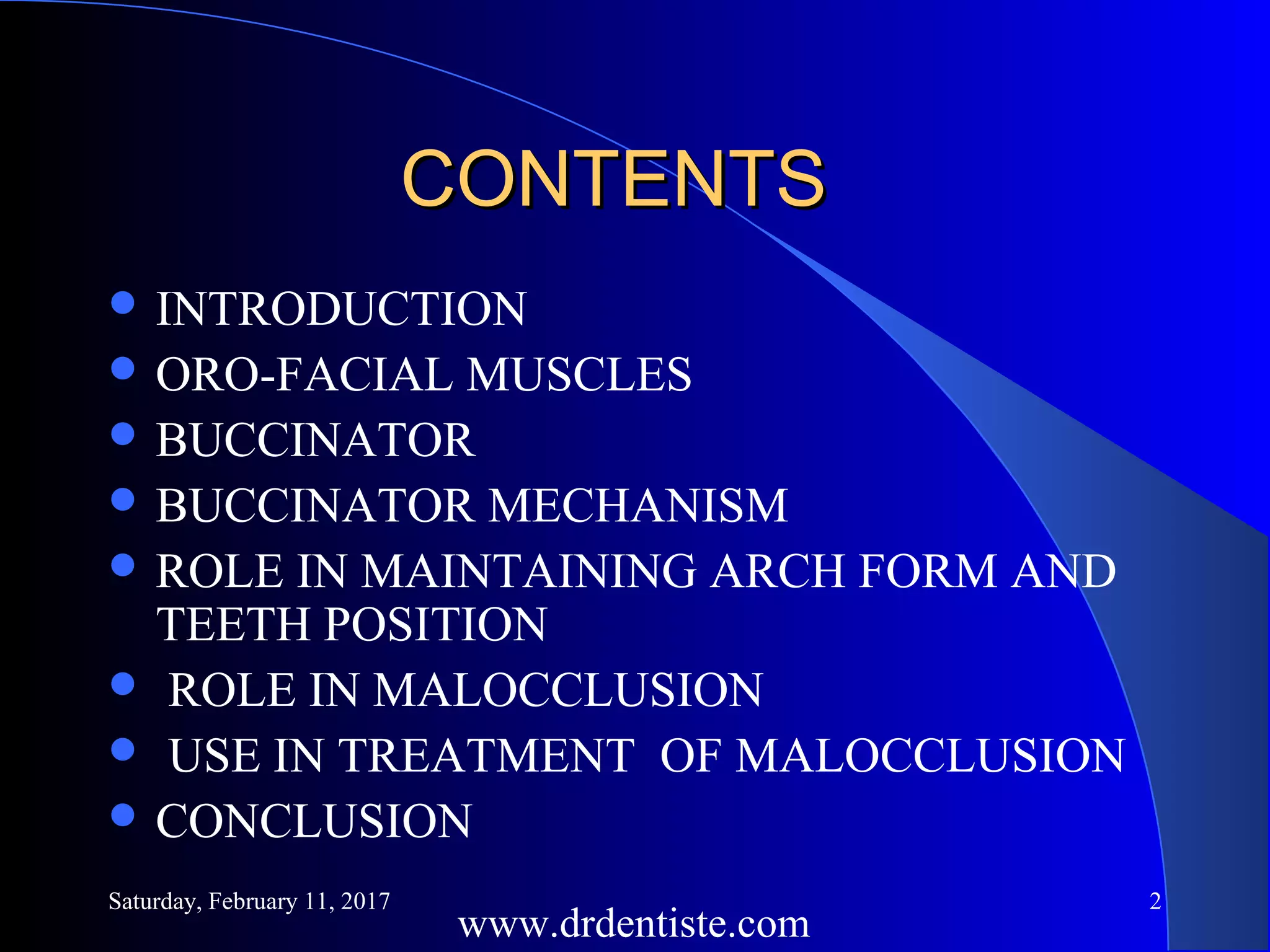 buccinator mechanism | PPT