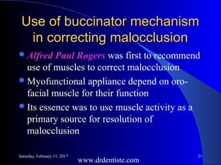 buccinator mechanism | PPT