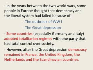 3. The rise of totalitarianism. fascism and nazism | PPTX
