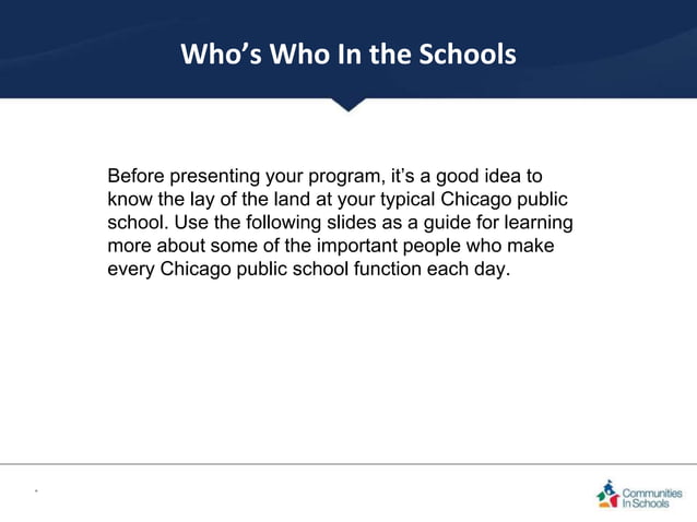Navigating Chicago Public Schools (CPS) | PPT