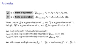3.7 Indexed families of sets | PPT