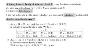 3.7 Indexed families of sets | PPT