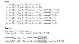 3.7 Indexed families of sets | PPT