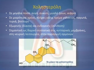 Λιπίδια και διατροφή | PPTX