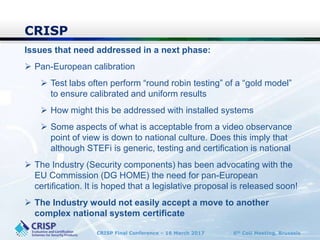 Euralarm - Glen Dale on security industry perspective on certification ...