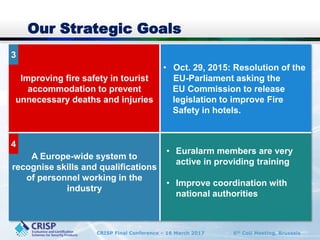 Euralarm - Glen Dale on security industry perspective on certification ...