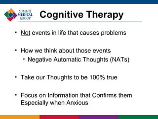 Anxiety: It’s All in Your Head | PPT