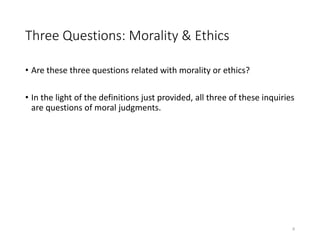 Moral & Ethical Issues wrt Biomedical Engineering | PPTX