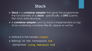 Stack & Queue | PPT