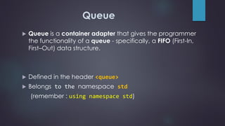 Stack & Queue | PPT