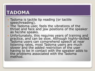 The Deaf Blind Alphabate. | PPT