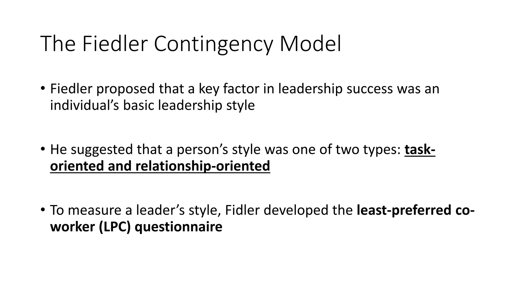 Leadership Theories | PPTX