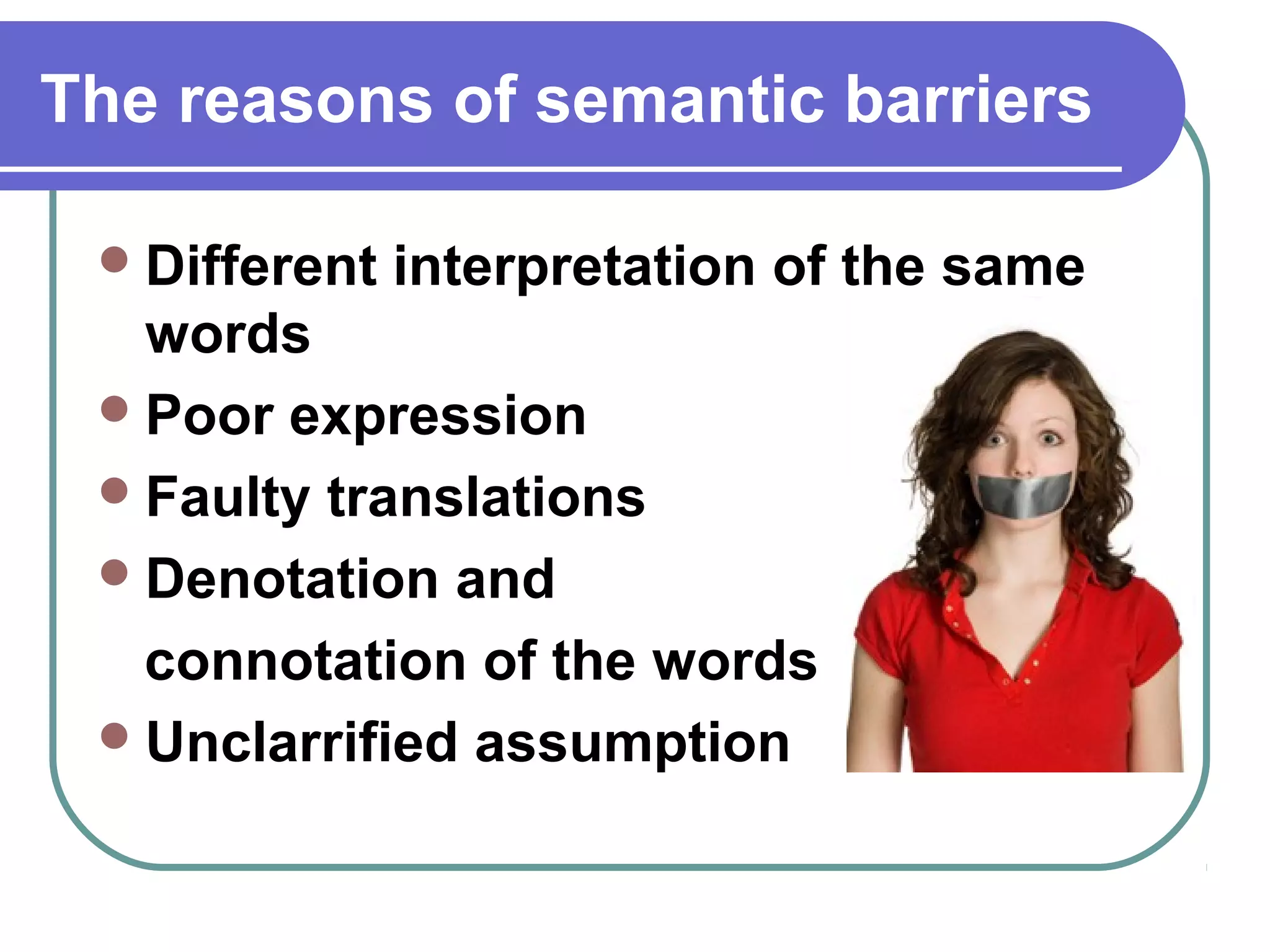 3. barriers to communication | PPT