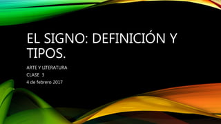 3. el signo. | PPTX