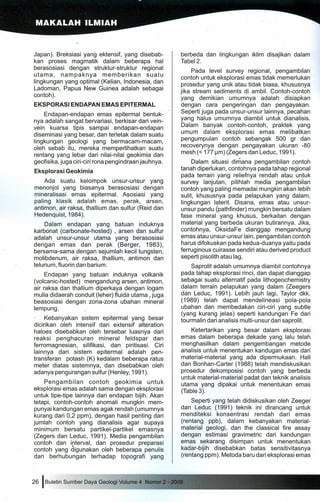 3. tinjauan emas epitermal | PDF