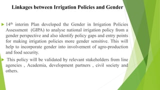 Gender and Water Governance | PPT