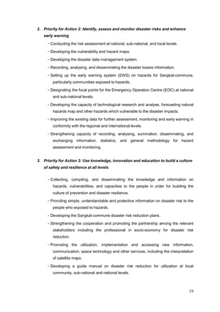 Country report of Cambodia Disaster Management | PDF